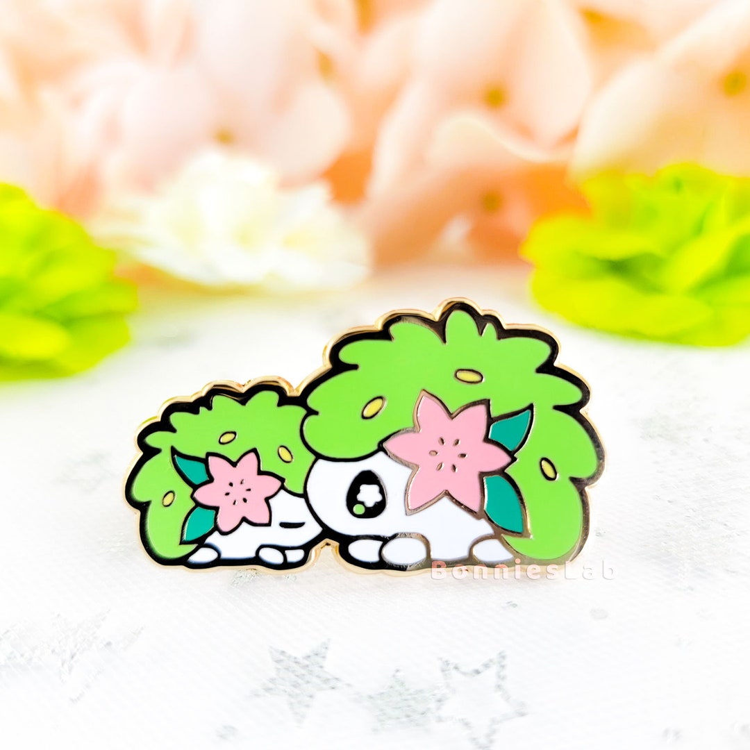 Shaymin Enamel Pin - Etsy