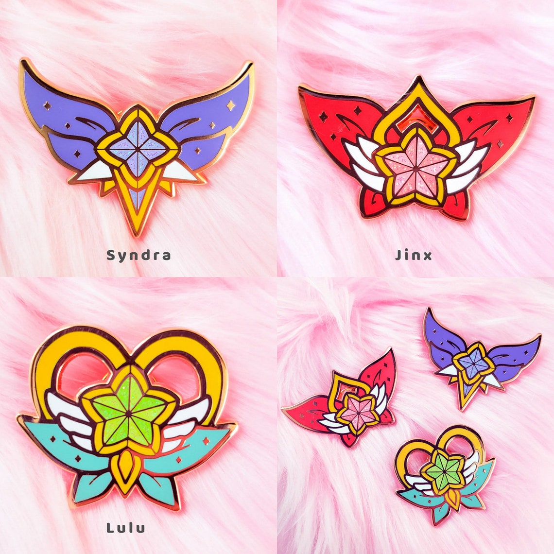 Star Guardian Badge soraka Janna Ahri Lux Jinx Lulu | Etsy