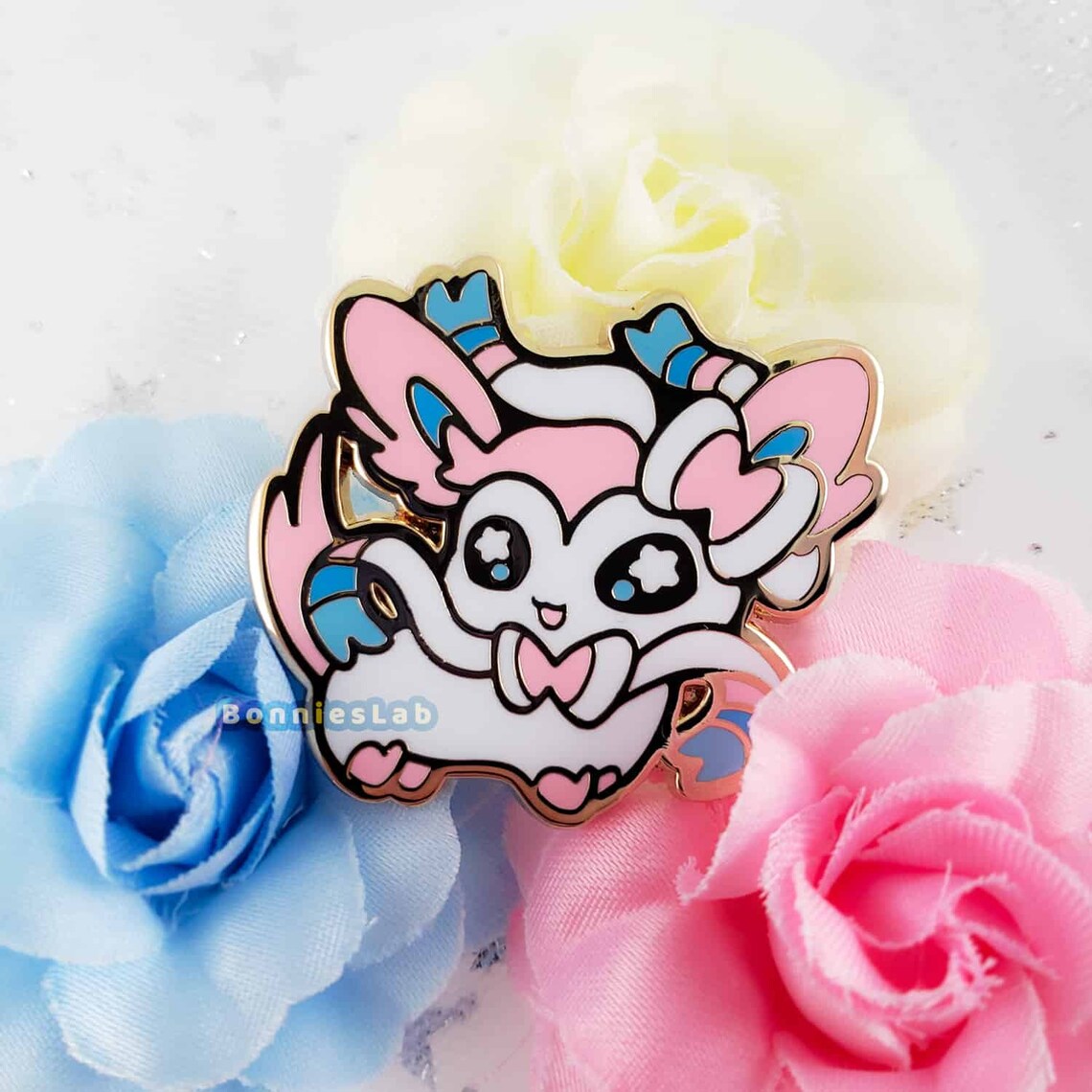Chibi Sylveon Enamel Pin | Etsy