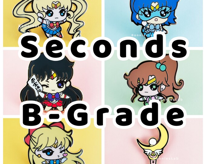 Seconds / B-grade Pins Sale Discounted Enamel Pins 50% off - Etsy