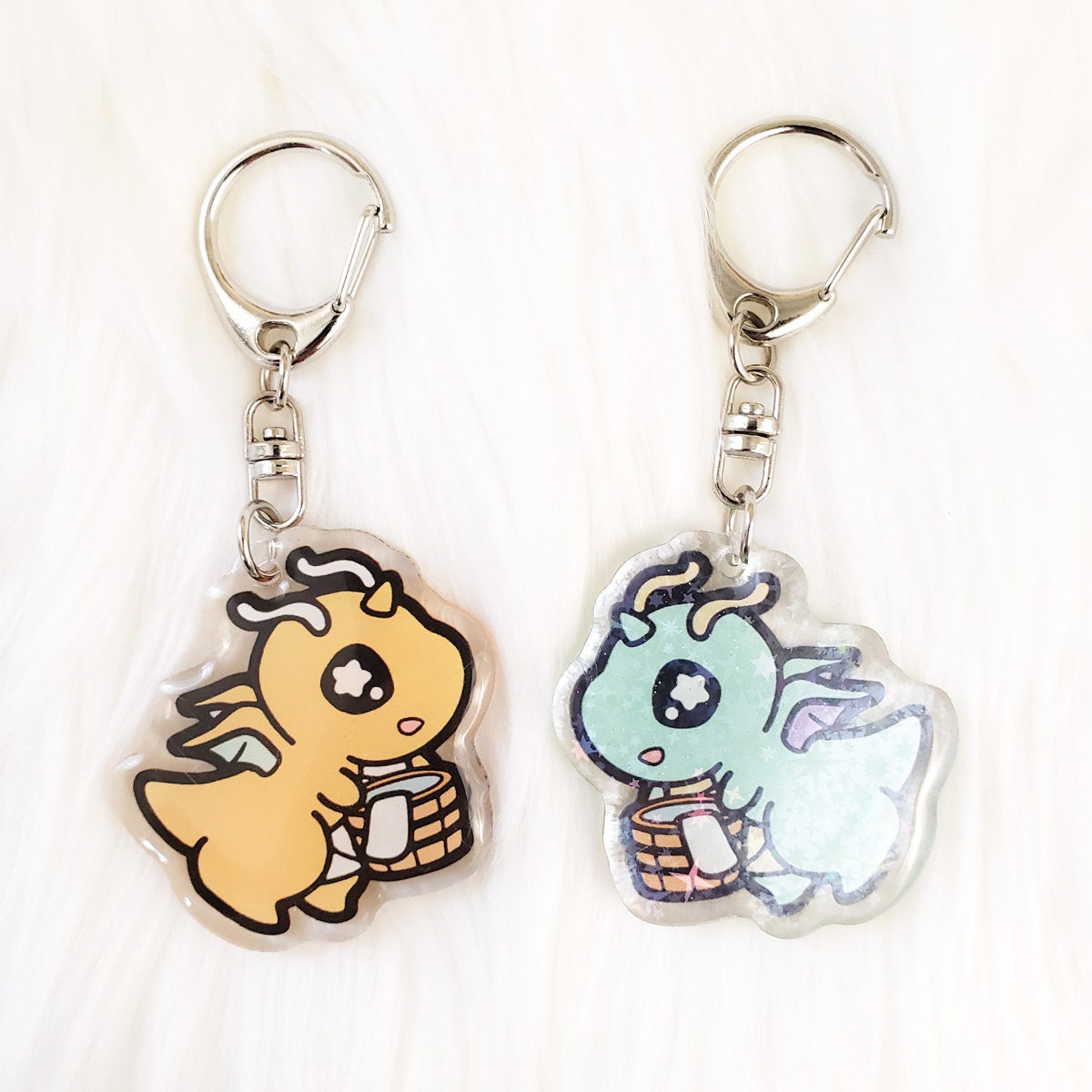Dragonite Epoxy Acrylic Keychain Charms - Etsy