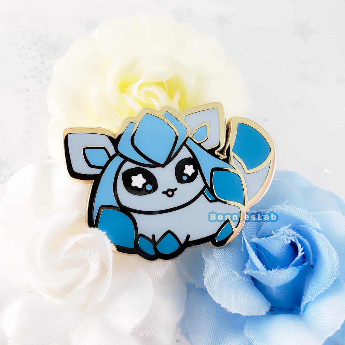 Chibi Glaceon Enamel Pin - Etsy