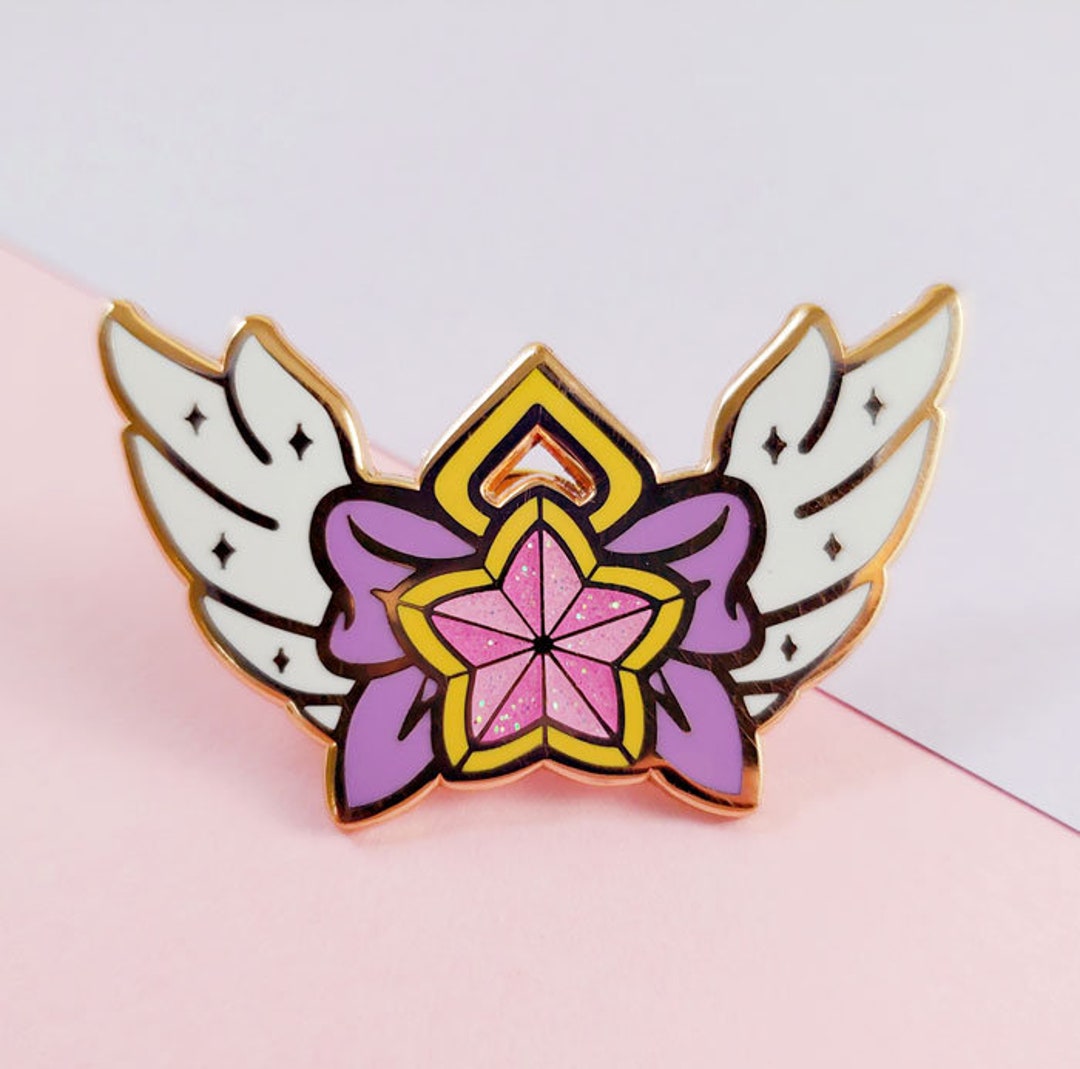 Lux Star Guardian Badge Enamel Pin - Etsy