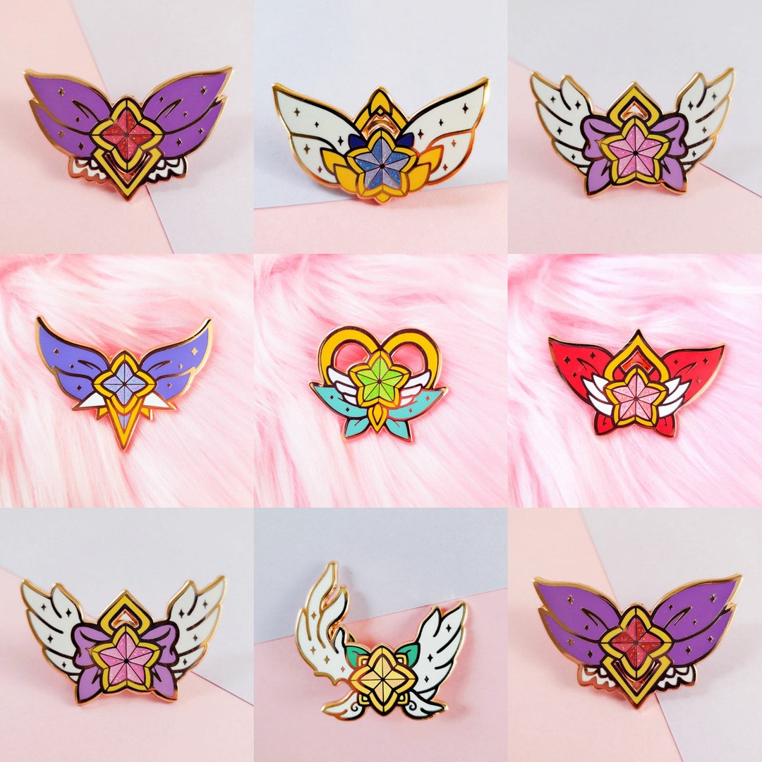Star Guardian Badge (soraka, Janna, Ahri, Lux, Jinx, Lulu, Syndra) - Etsy