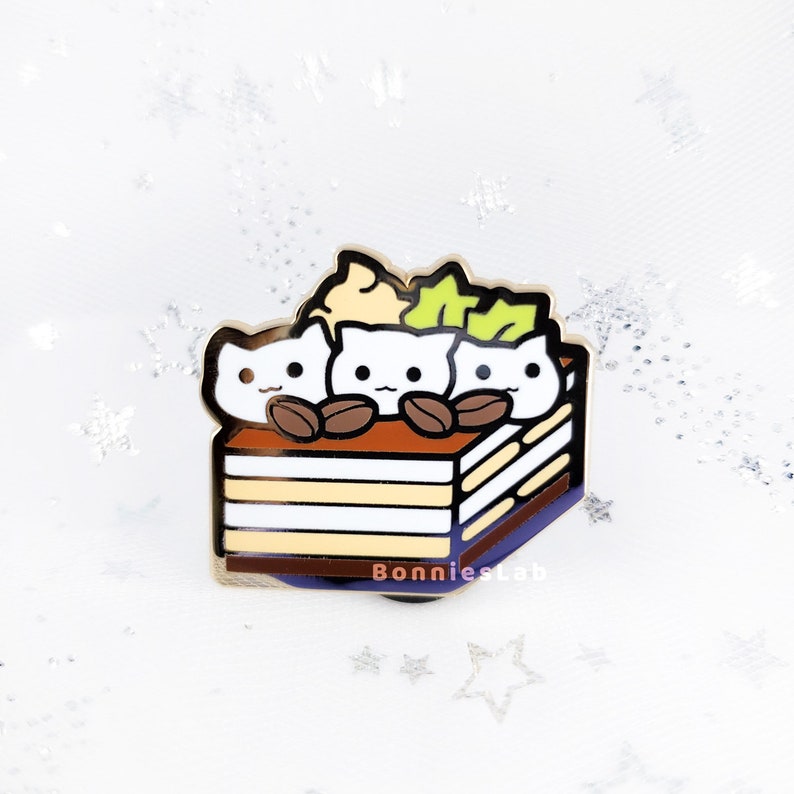 Neko Cafe Sweets Series 2 Enamel Pins Set Cat Enamel Pin - Etsy