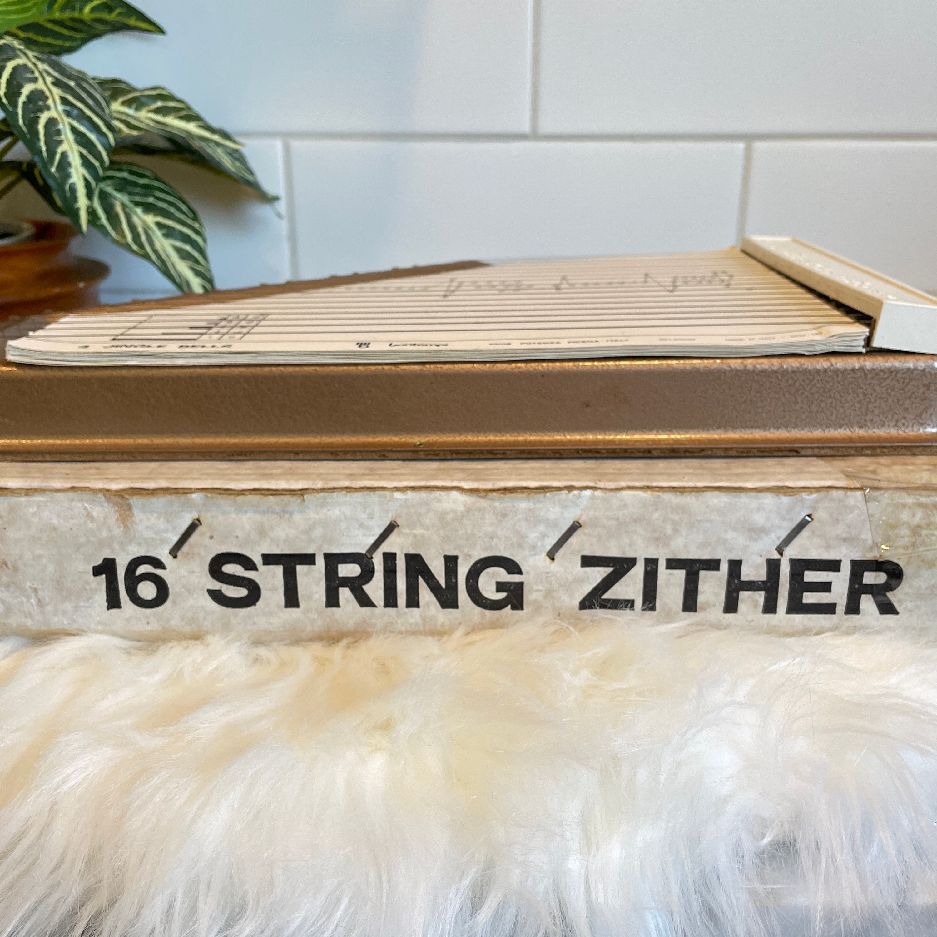 Vintage Bontempi 16 String Zither Mini Hand Lap Harp Italy Music - Etsy