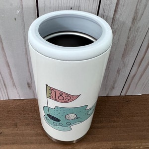 GOLF 12 Oz Skinny Can Cooler, Preppy Can Cooler - Etsy