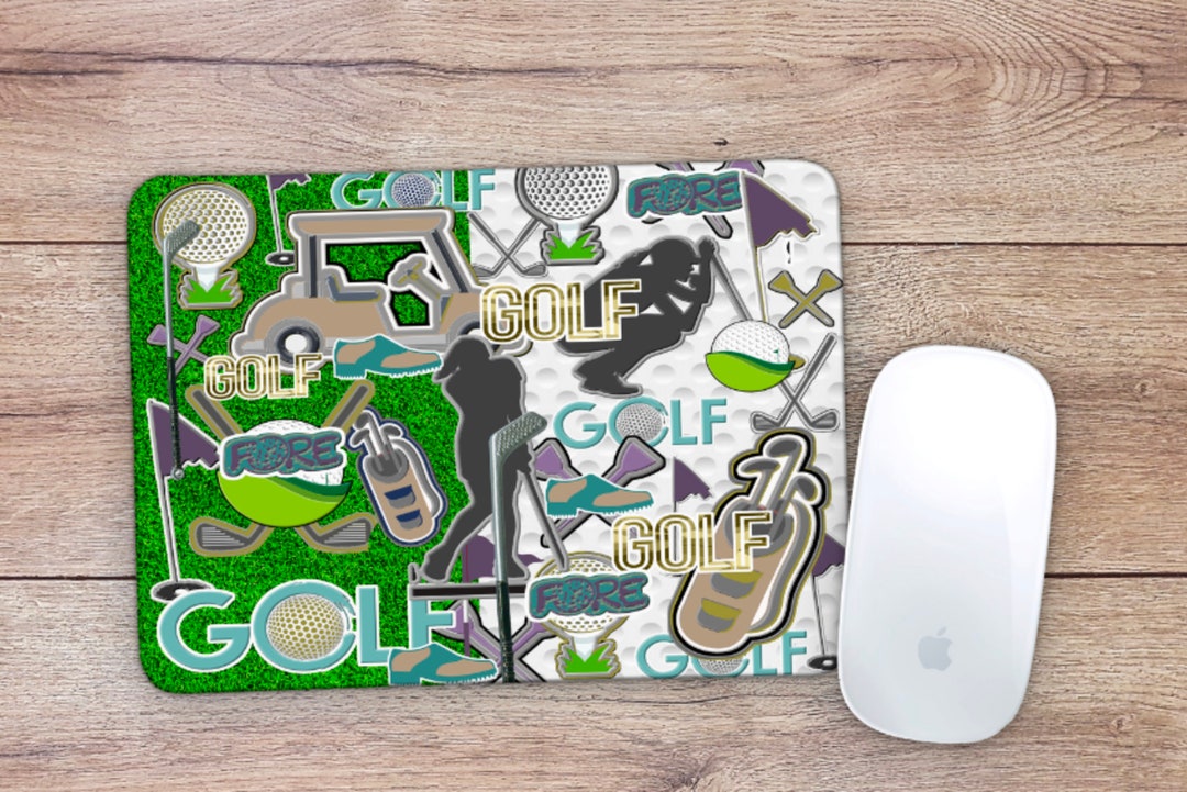 Golf MOUSE PAD, Golf Balls, Mens Golf, Ladies Golf, Preppy, Computer ...