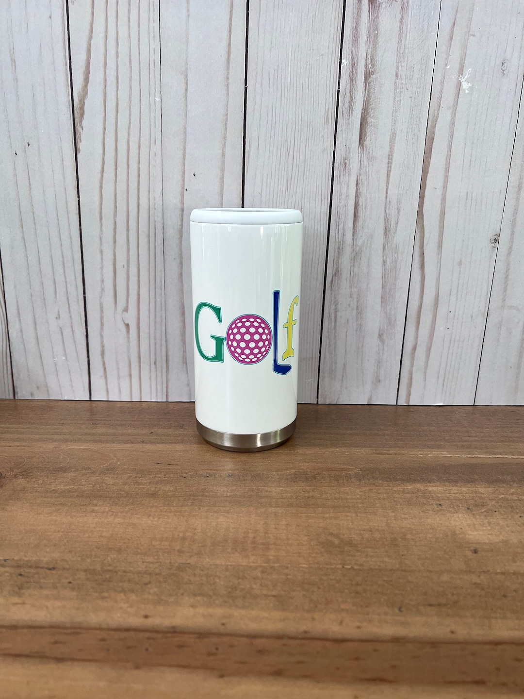 GOLF QUAD Can Cooler, Preppy Can Cooler - Etsy