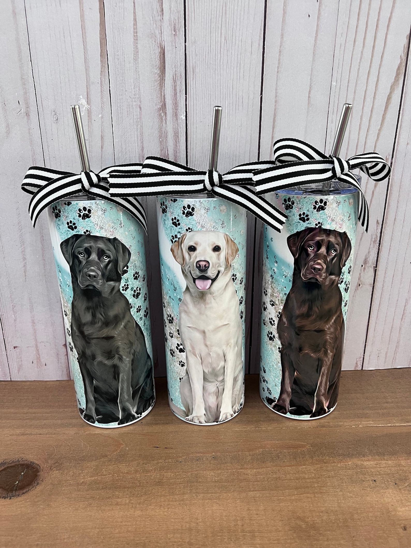 LABRADOR RETRIEVER Skinny Tumbler, Preppy, Black Lab, Yellow Lab ...