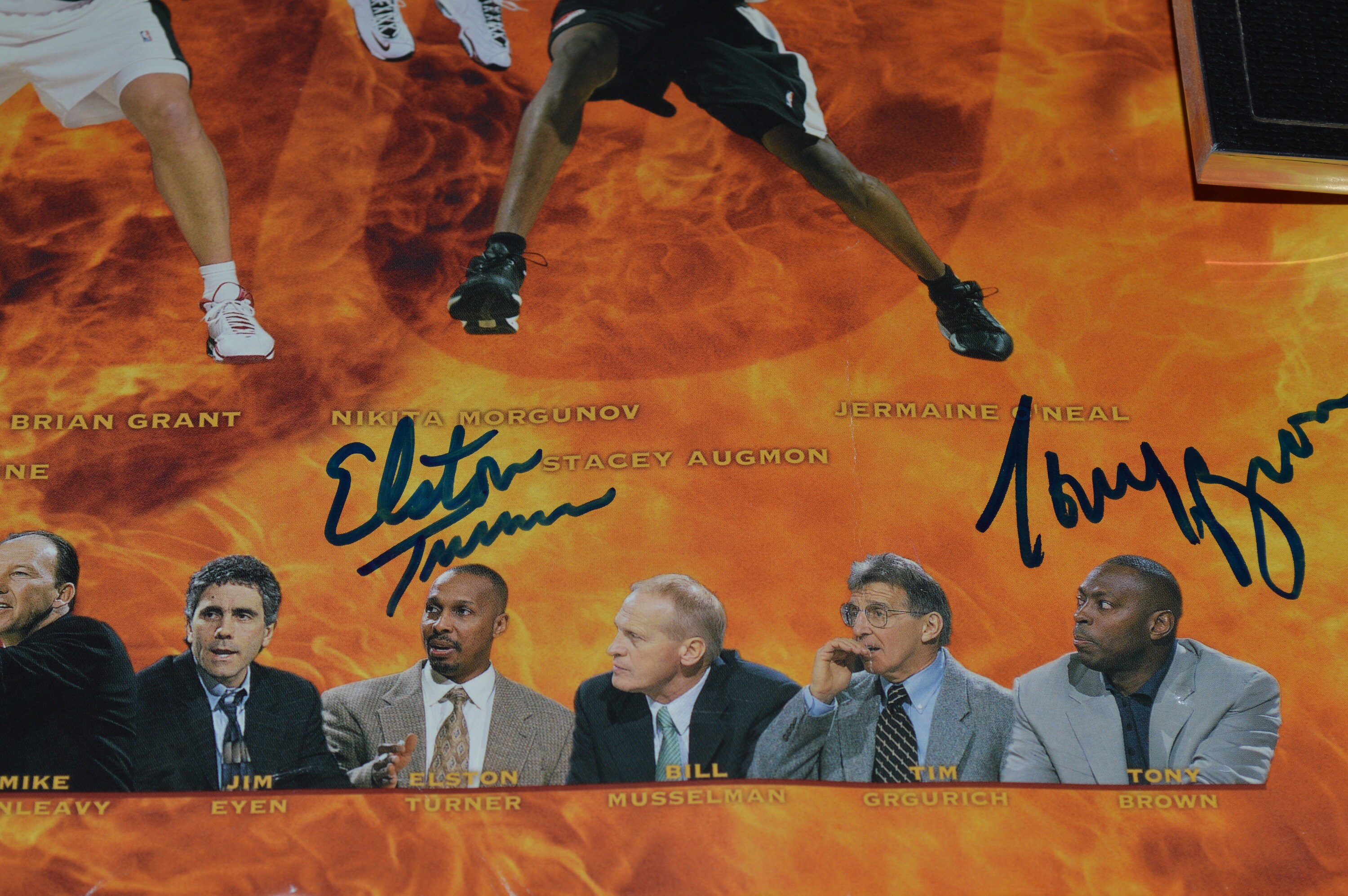 Portland Trail Blazers Team Posterblazers Poster With 3 - Etsy