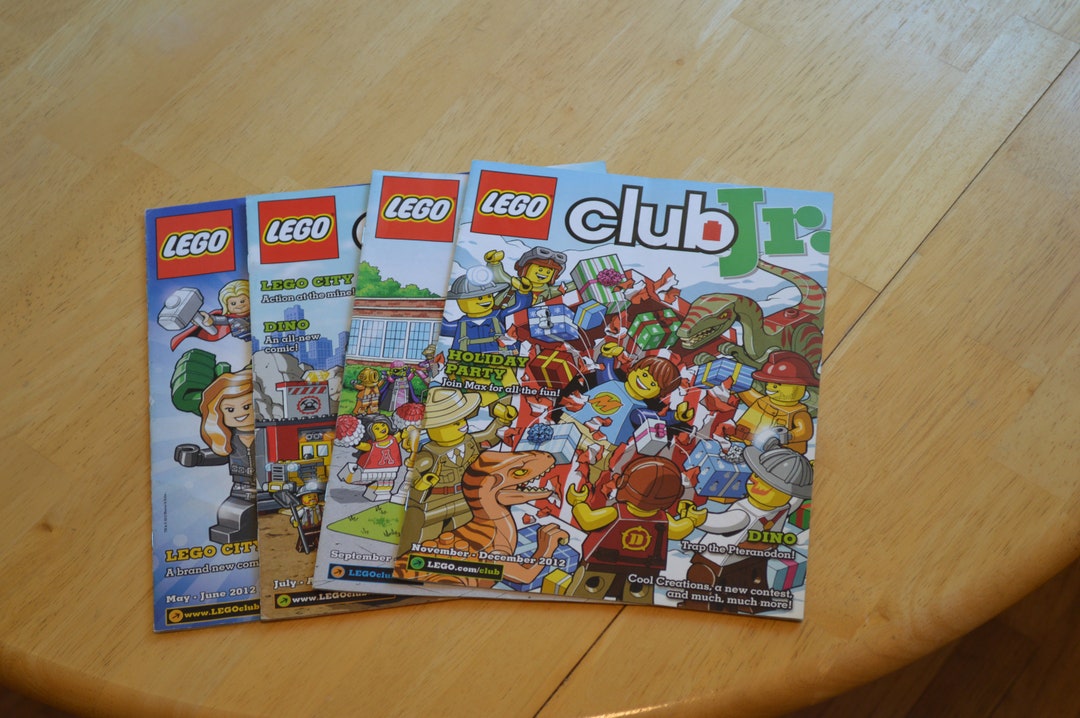 Lego Club Magazines---legos---vintage Legos---lego Club Comic Books ...