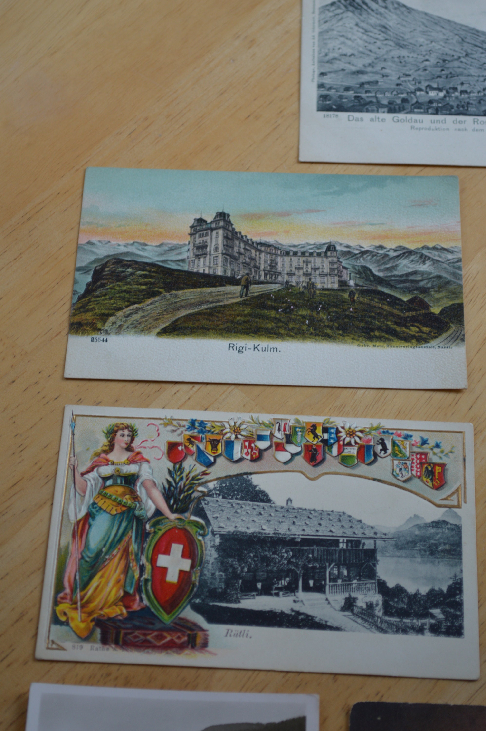 8 Antique Postcards---postcards From Switzerland--early 1900's ...