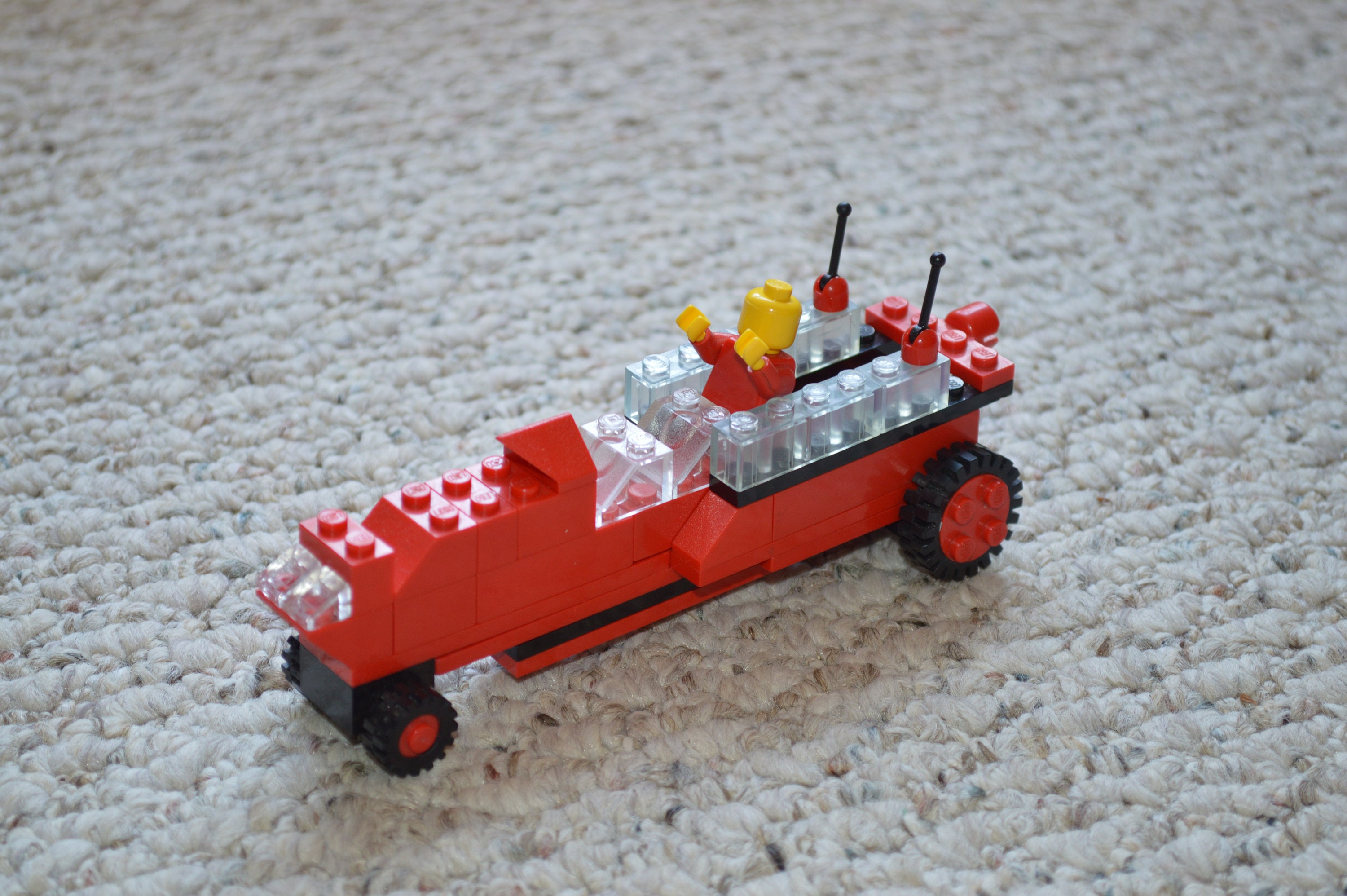 2 Vintage Lego Carslego Race Car With Mini Figuresmall - Etsy