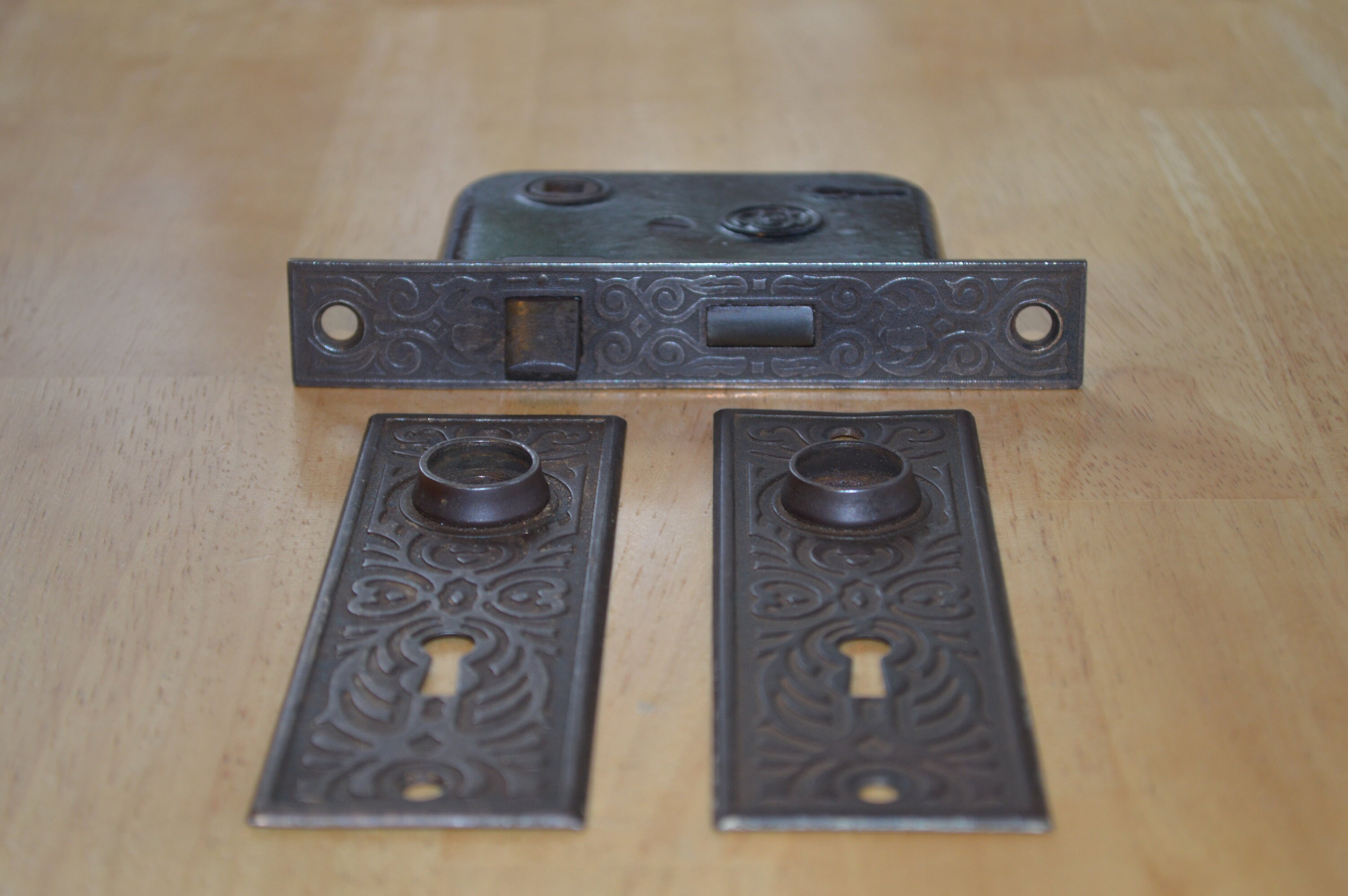 Antique Yale & Towne Lock Setmortise Lock Sety and T - Etsy