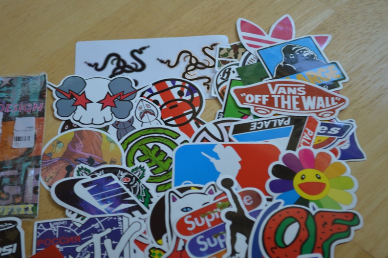 80 Graffiti Stickers Collection---packet of Stickers---graffiti ...
