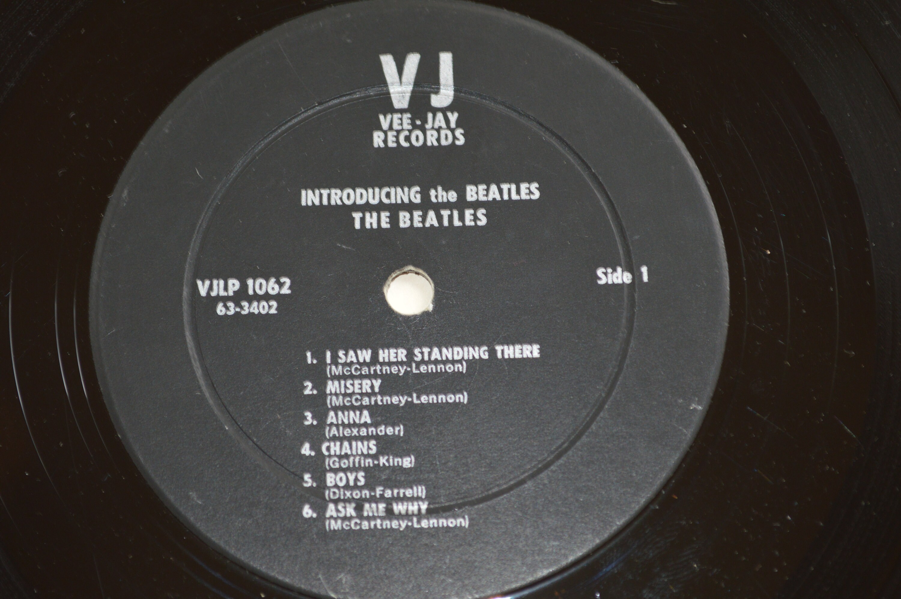 Introducing the Beatles Vinyl Record---1964 Beatles Album---original ...