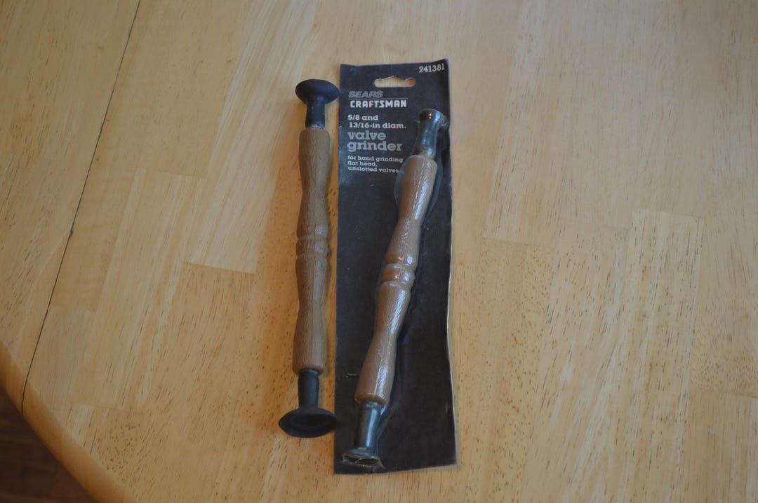 2 Vintage Valve Grinders--craftsman Valve Grinder--hand Grinding Valve ...