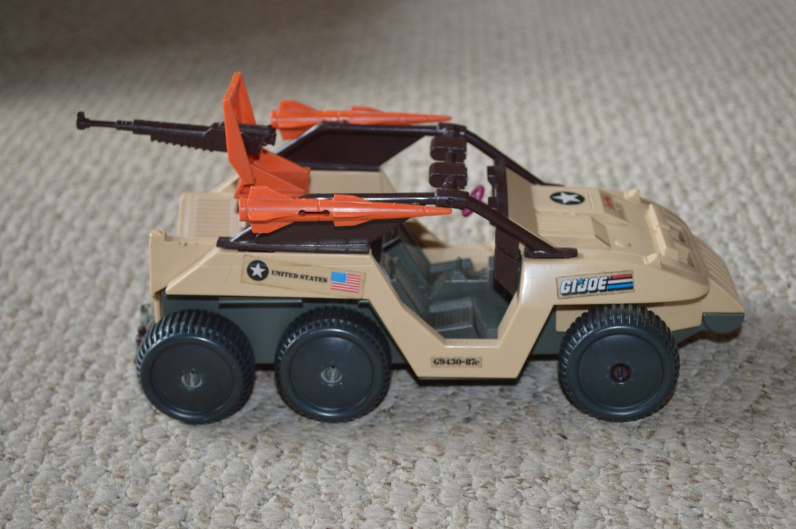 GI Joe Desert Fox Vehicle & Figuredesert Fox ARAH With | Etsy