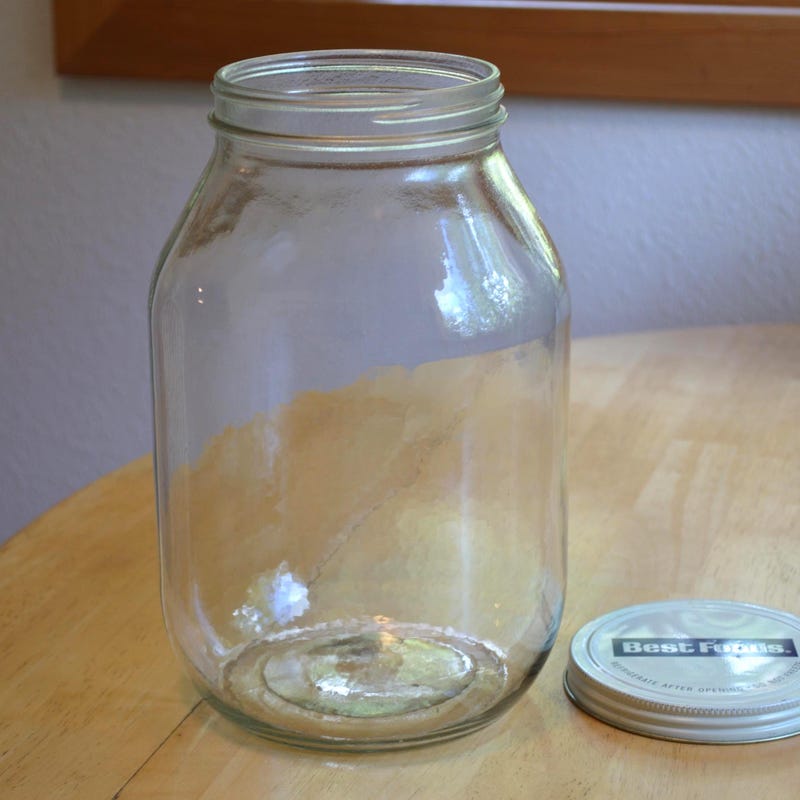 Gallon Glass Jars W Lids - Etsy