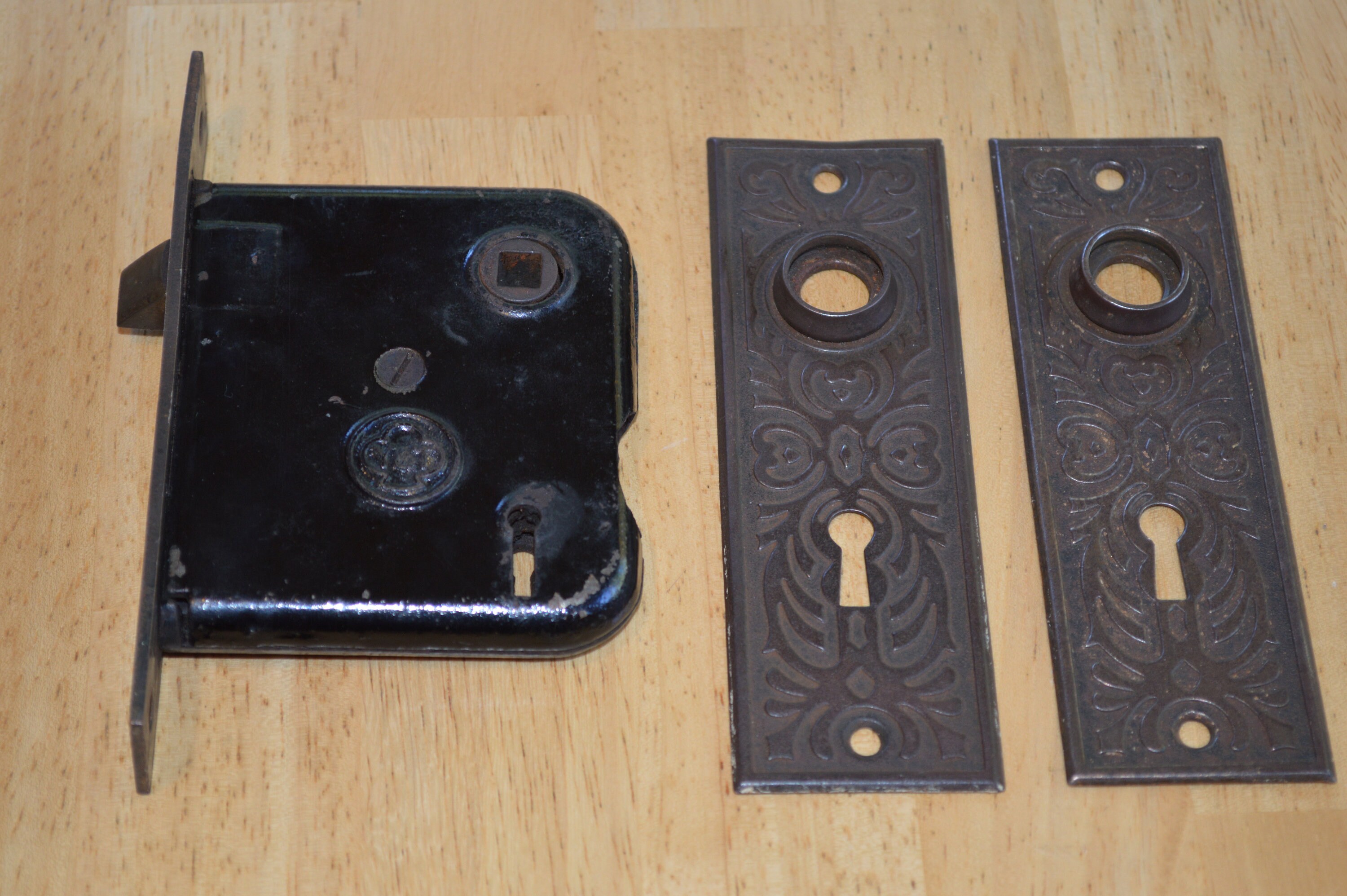 Antique Yale & Towne Lock Setmortise Lock Sety and T | Etsy