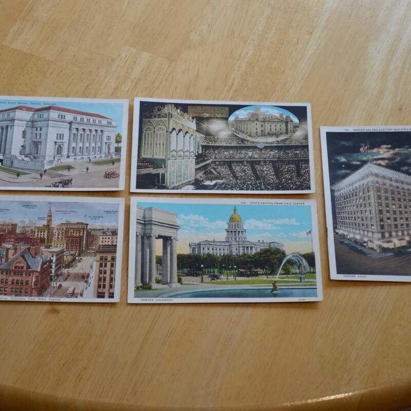 Colorado Postcards - Etsy