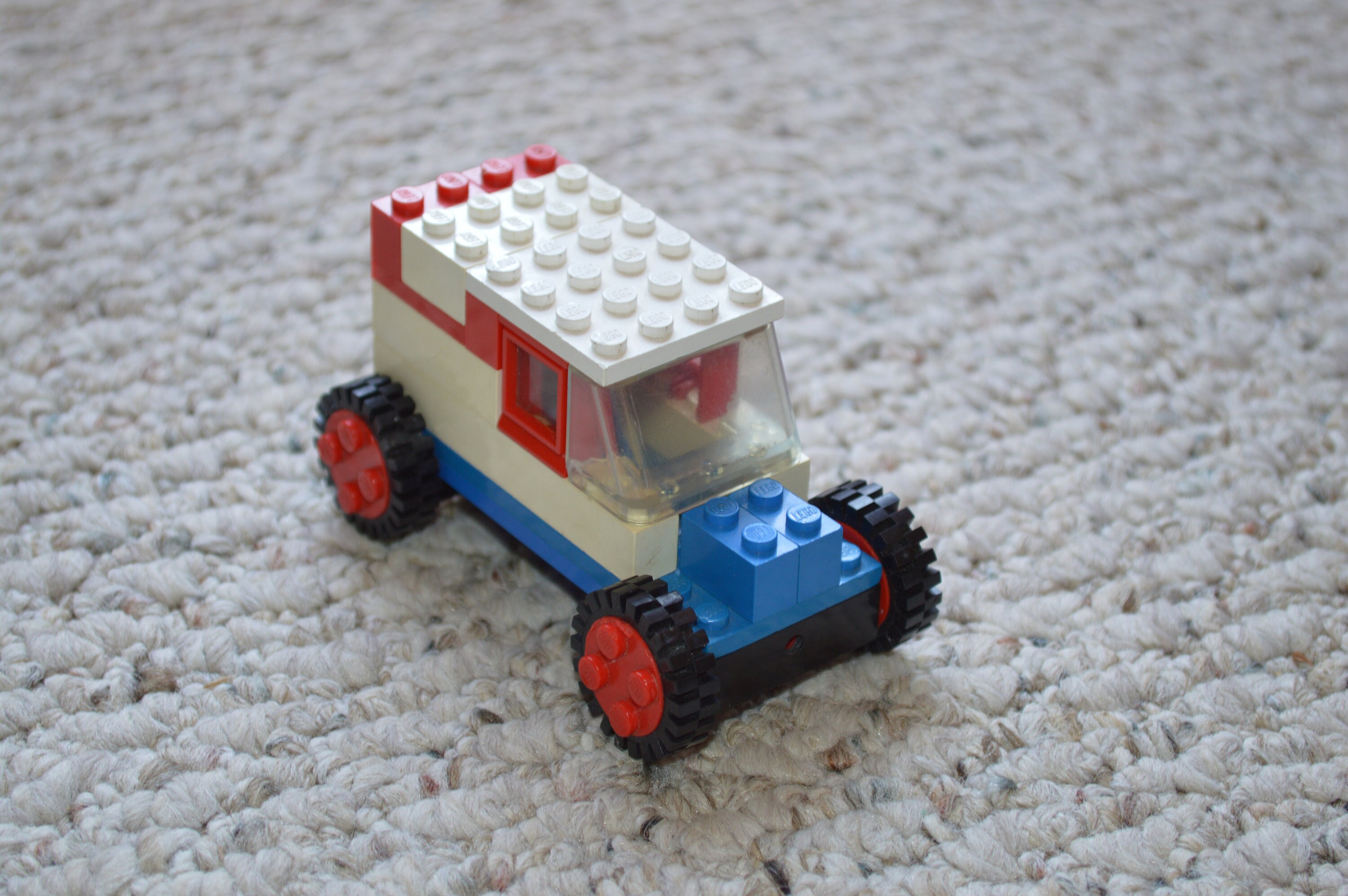 2 Vintage Lego Carslego Race Car With Mini Figuresmall Lego Car66-70 ...