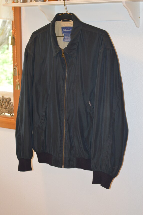 Vintage Faconnable Jacket---Men's Faconnable Bomber J… - Gem