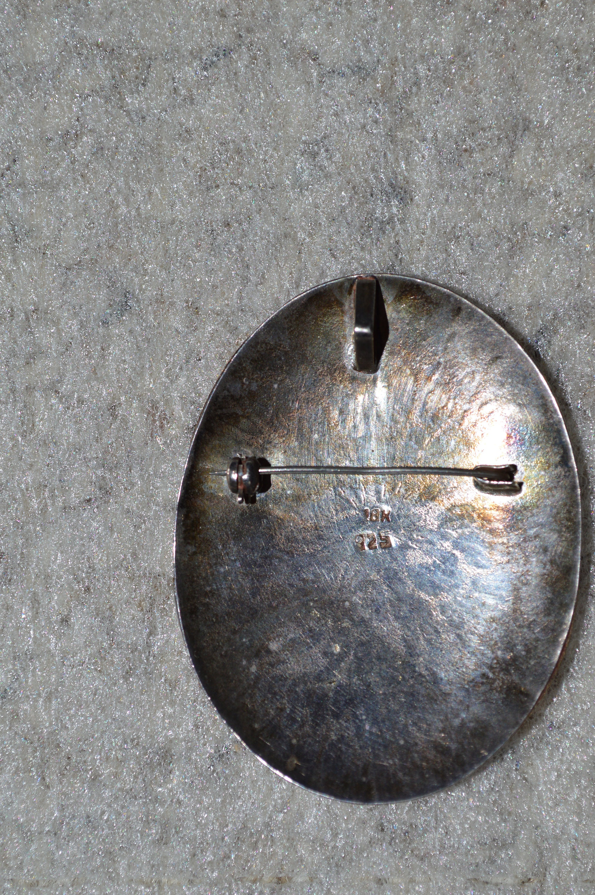 Vintage Large Aztec Pin & Pendantsterling/gold Mayan - Etsy