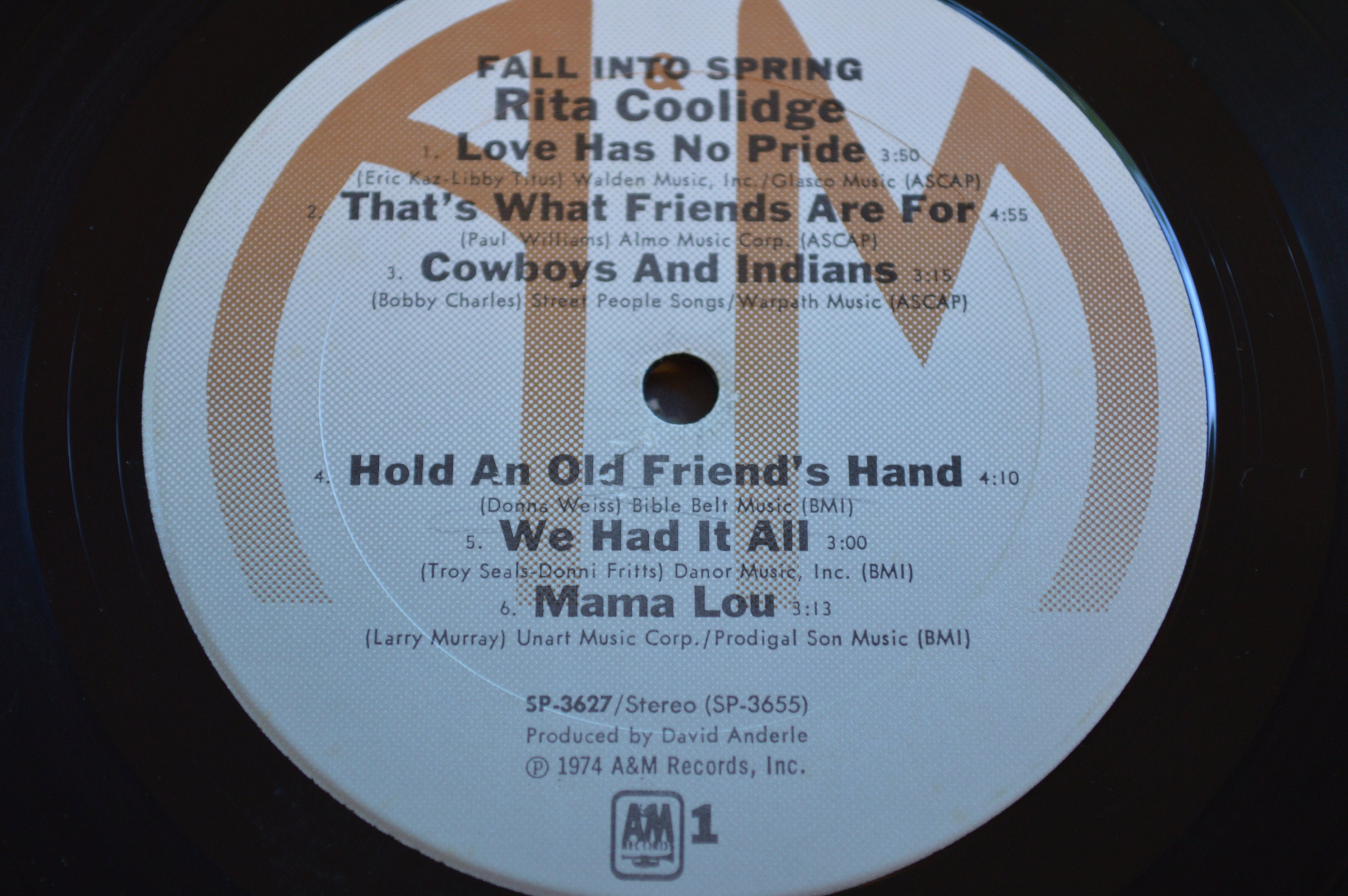 Vintage Rita Coolidge Vinyl Albumfall Into Spring LP Albumrita ...