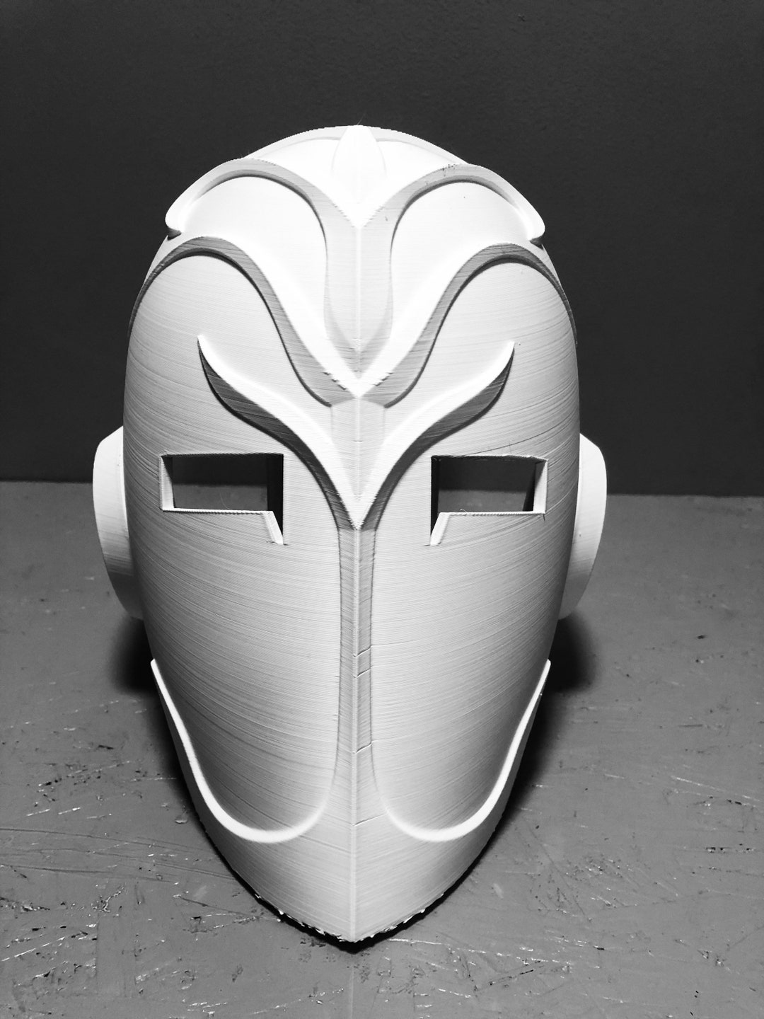 Temple Guard Cosplay Mask 3D Printed - Etsy