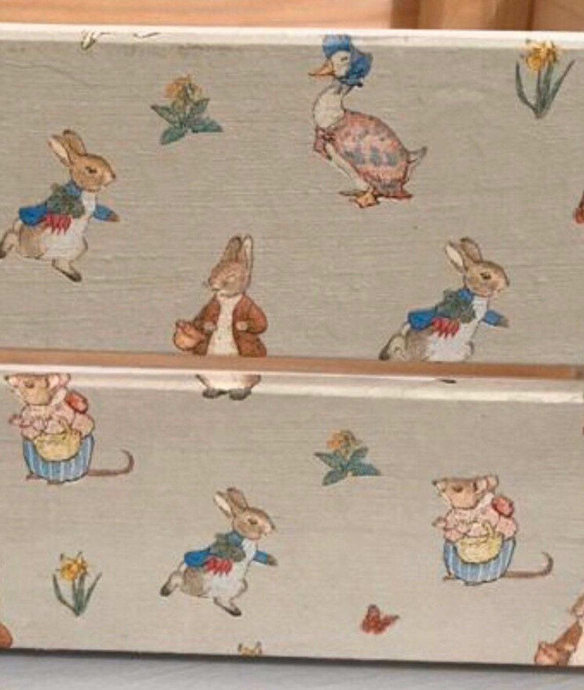 Peter Rabbit Stool Wooden Stool Small Side Table Peter - Etsy UK