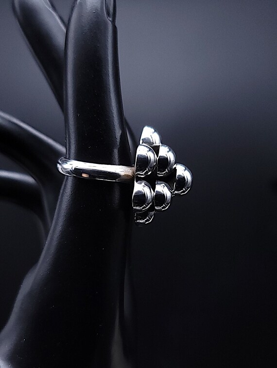 TAXCO Vintage Sterling Silver Ball Cluster Ring, TAXC… - Gem