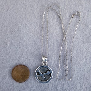 Vintage Sterling Silver Arrow Coin Pendant Necklace, 1 1/4" 5.24g - Etsy