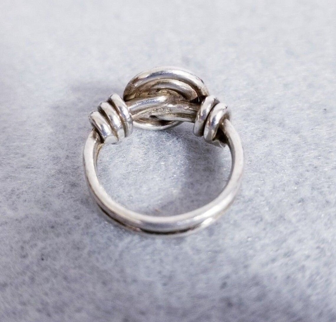 Vintage Sterling Silver Coil Ring Size 6.5 | Etsy