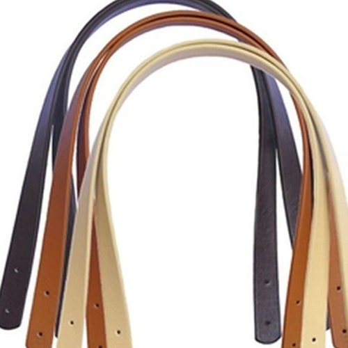 1 Pair 60x1.8cm PU Leather Bag Handles Synthetic Leather | Etsy