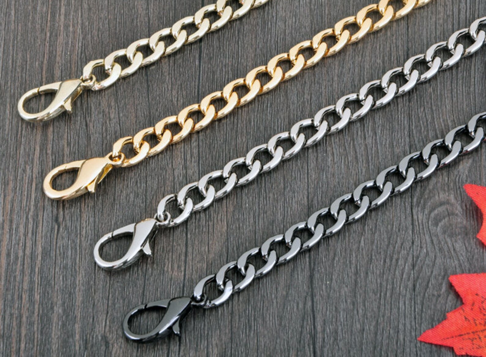7mm High Quality Purse Chain, Metal Shoulder Handbag Strap, Replacement ...