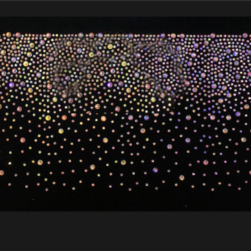 Rhinestone Transfer - Etsy