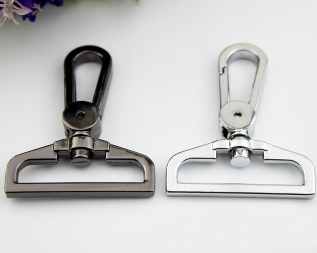 2pcs Lobster Claw Clasps, Swivel Trigger Clips Snap Loop, Belt Buckle ...