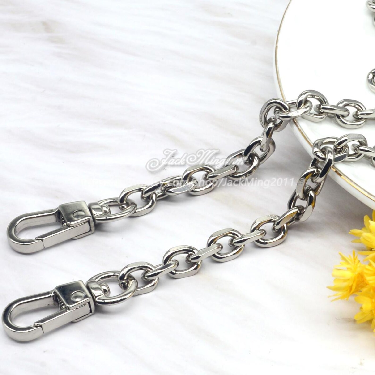 7mm High Quality Purse Chain, Replacement Chain Shoulder Strap Metal ...