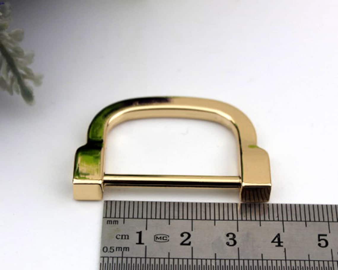 4pcs gold silver gunmetal metal D ring thick Screws D rings | Etsy