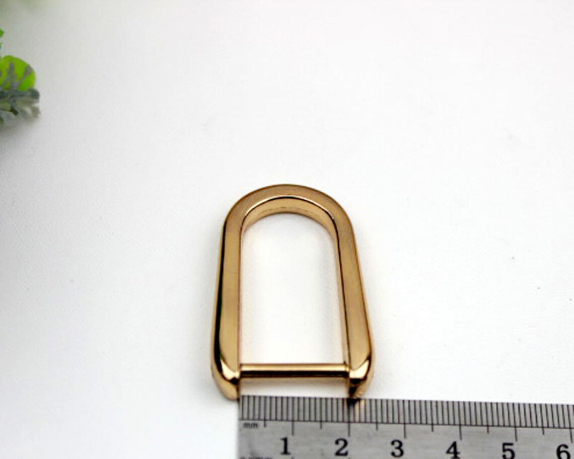 6pcs Light Golden Movable Screw Bag Belt D Clasp/ Buckle/ Hardware , D ...