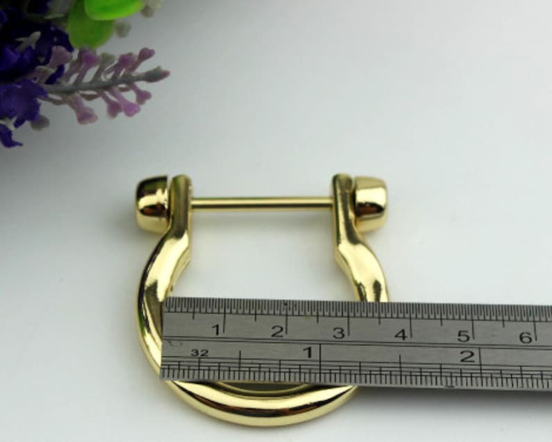 4 Pcs Large D Rings O Ring With Screw Clasp Round Split Bag - Etsy