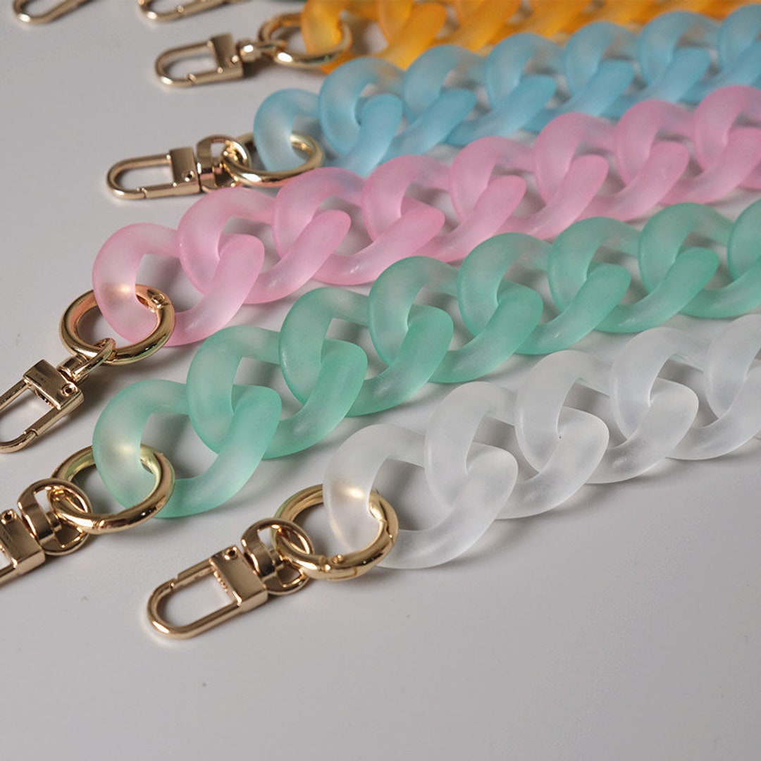 A Piece of Acrylic Purse Chainmetal Shoulder Handbag - Etsy