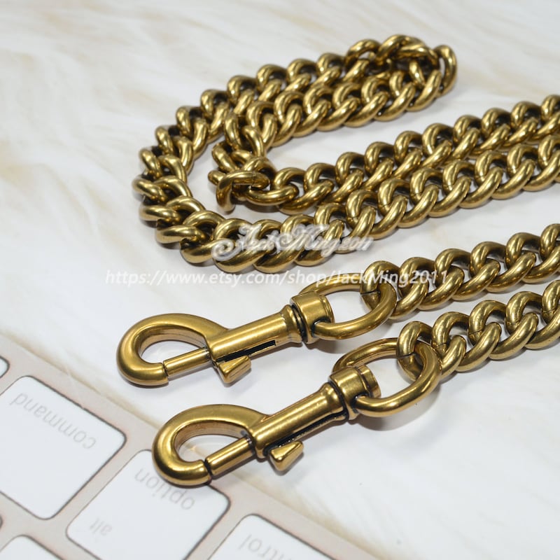 Antique Brass Bag Chains - Etsy
