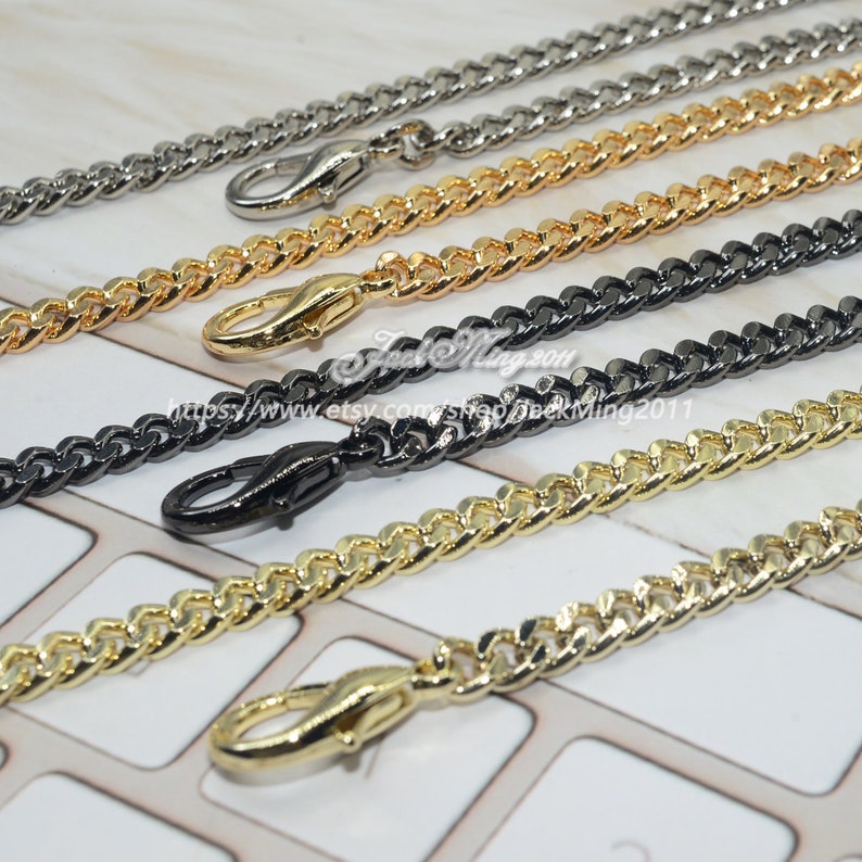 5mm High Quality Purse Chain, Metal Shoulder Handbag Strap, Replacement ...