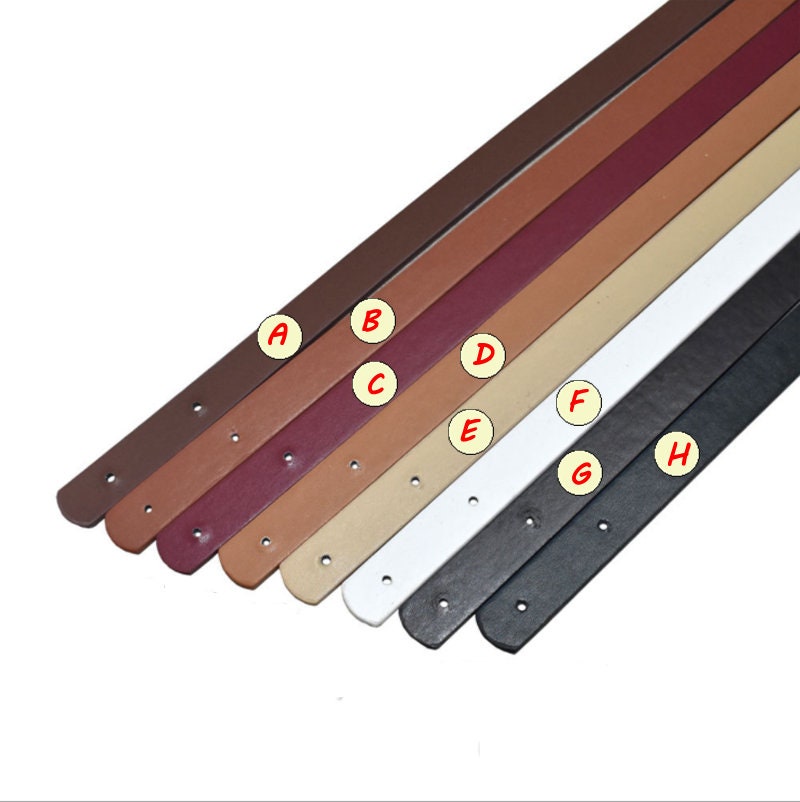 1 Pair 60x1.8cm PU Leather Bag Handles Synthetic Leather | Etsy