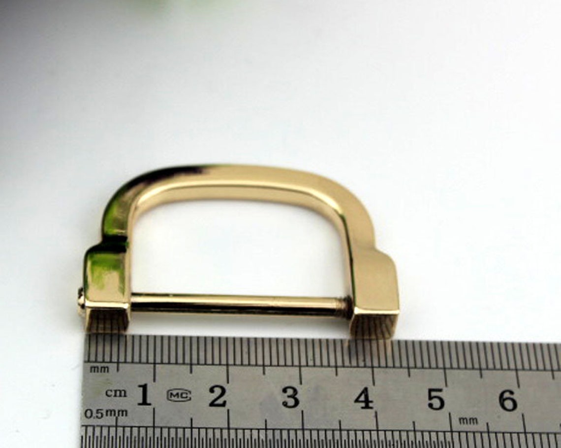 4pcs gold silver gunmetal metal D ring thick Screws D rings | Etsy