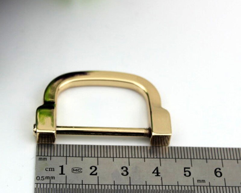 4pcs gold silver gunmetal metal D ring thick Screws D rings | Etsy