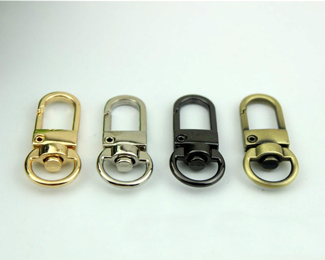 4pcs Lobster Claw Clasps, Swivel Trigger Clips Snap Loop, Belt Buckle ...